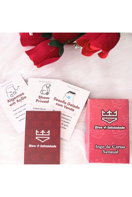 Diva+ Intimidade Jogo de Cartas Sensual