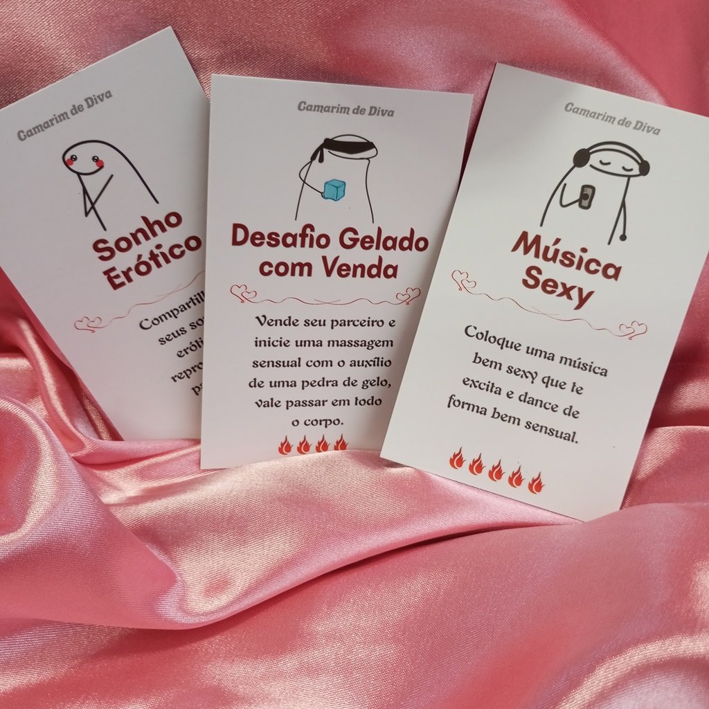 Diva+ Intimidade Jogo de Cartas Sensual