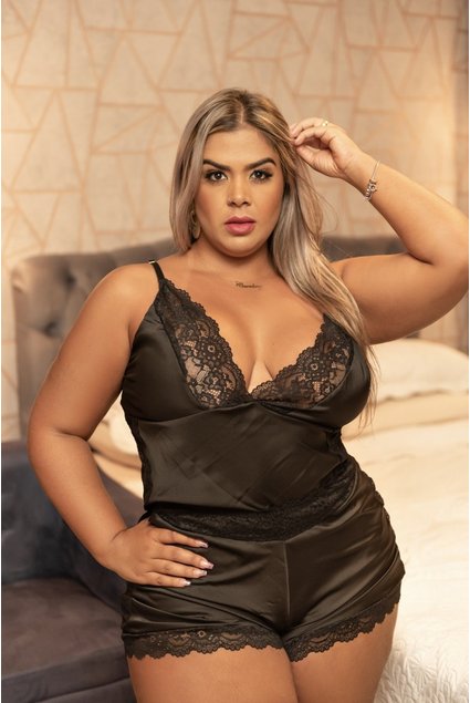 Baby Doll de Luxo Sofia Plus Size